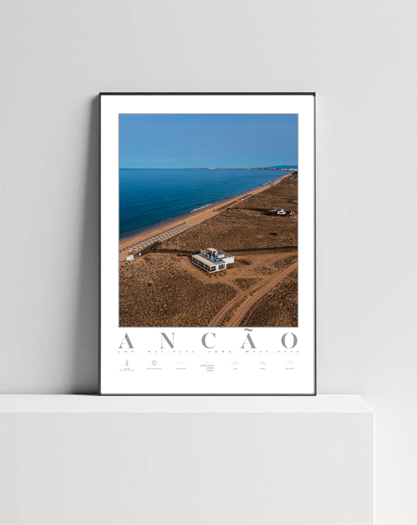 Stunning aerial photos of Ancão Beach, in the Algarve, Portugal. The ...