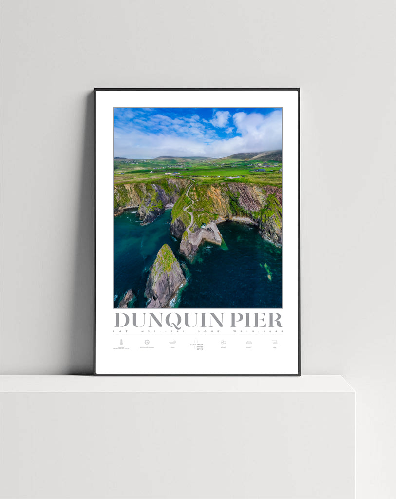 Stunning aerial photos of Dunquin Pier, Co Kerry, the perfect gift ...