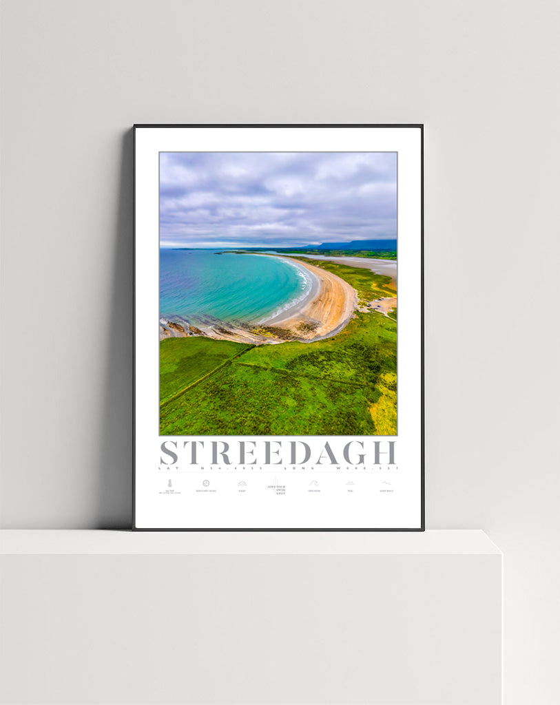 Stunning aerial photos of Streedagh Beach, Co Sligo, the perfect gift ...